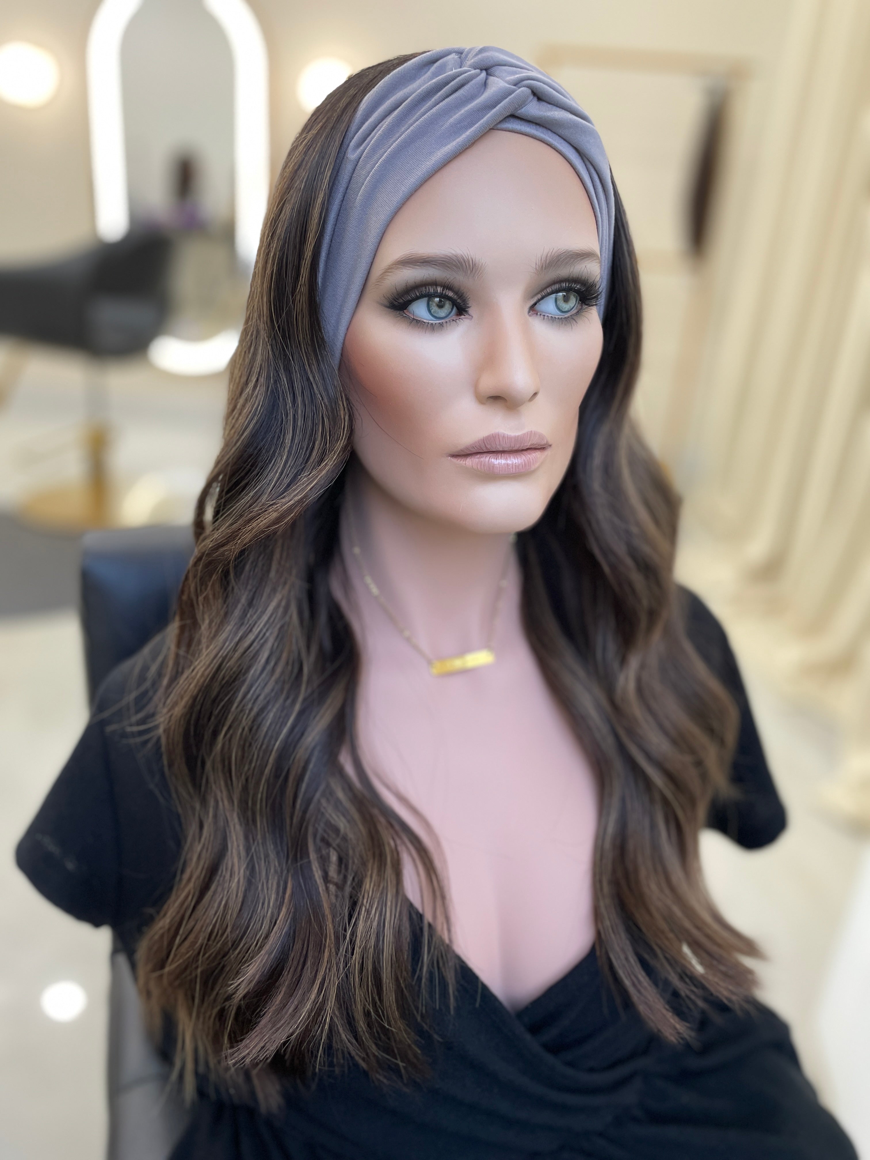 PRE-ORDER Ciara 22" lounge wig/ Bandfall – Gamini Wigs